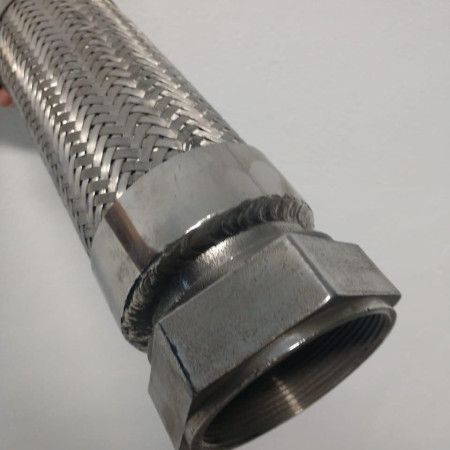 Tubo flexível trançado inox - Borplas